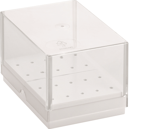 20-Hole Acrylic Instrument Block | Dental Products | Laboratory | Komet