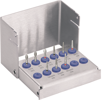 Extra Short Diamond Kit for Crown Preparation | Komet